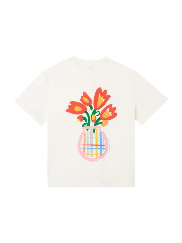 Stella McCartney Floral Graphic T-shirt - Multicolour