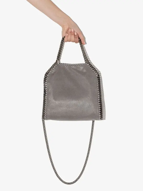 Stella McCartney Falabella Mini Tote Bag - Light Grey