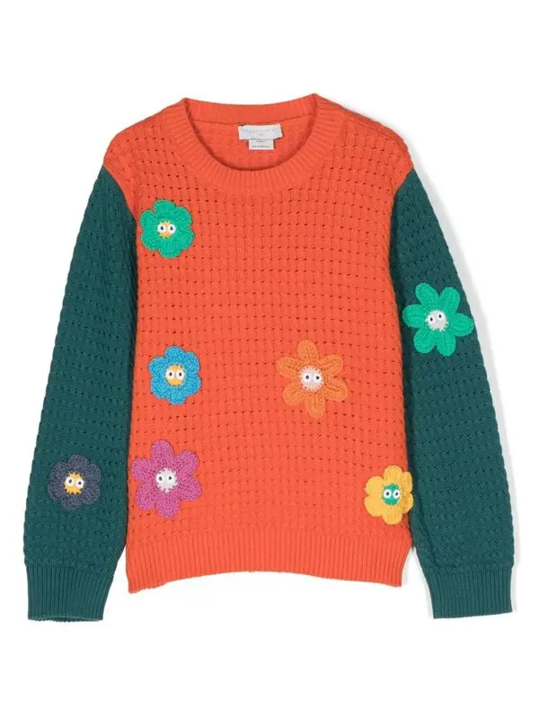 Stella McCartney Floral Crew Neck Pullover - Multicolour