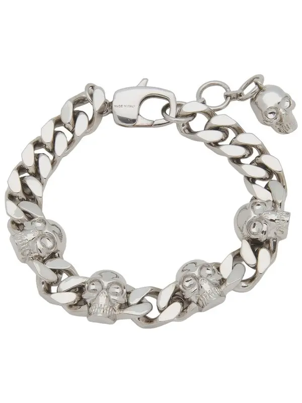 Alexander McQueen Skull' Bracelet - Silver