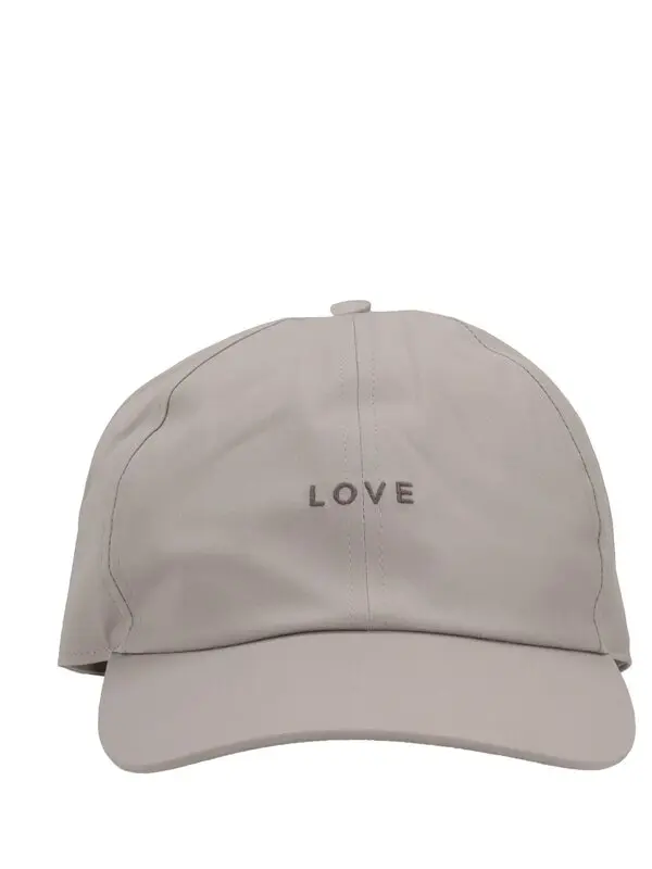 Rick Owens Baseball Cap - Pearl/dust