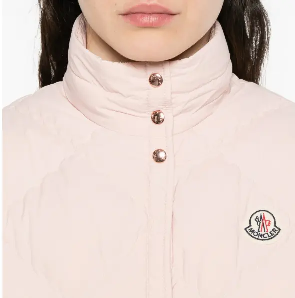 Moncler Biois Waistcoat - Pink