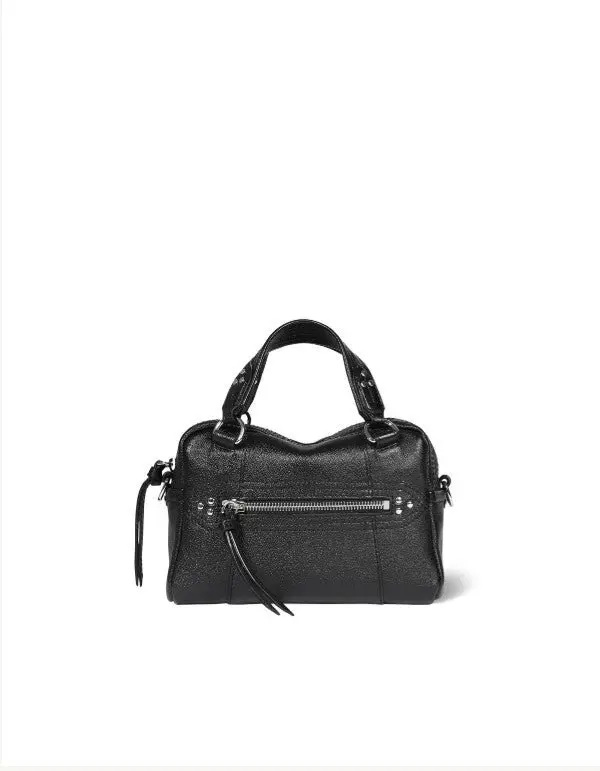 Jérôme Dreyfuss Mini Bowling Bag - Noir Silver