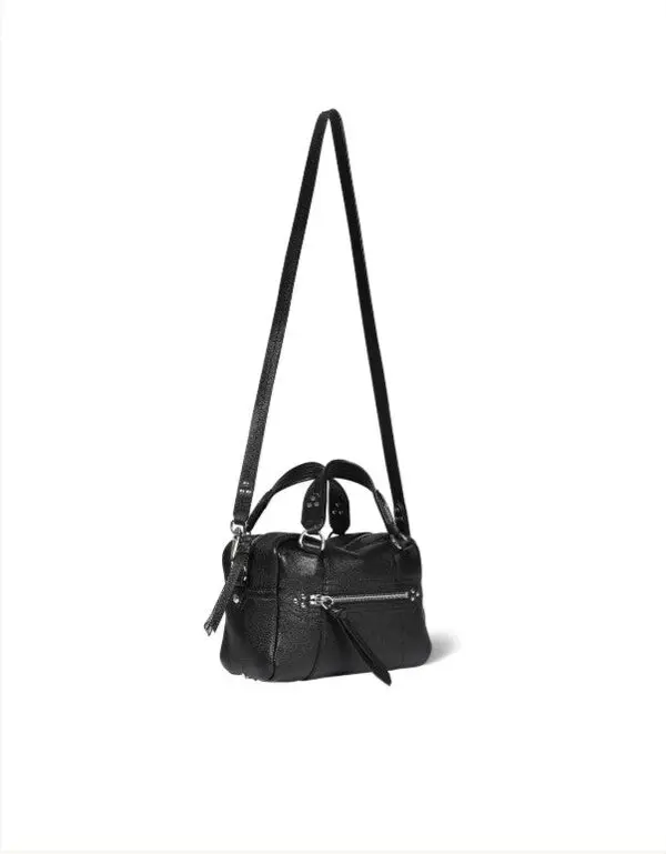 Jérôme Dreyfuss Mini Bowling Bag - Noir Silver