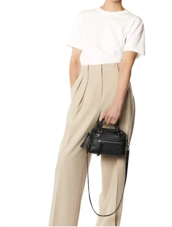 Jérôme Dreyfuss Mini Bowling Bag - Noir Silver