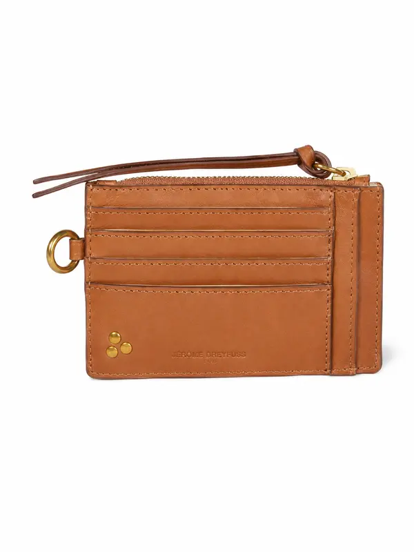 Jérôme Dreyfuss Lucky Porte Cartes - Chêne