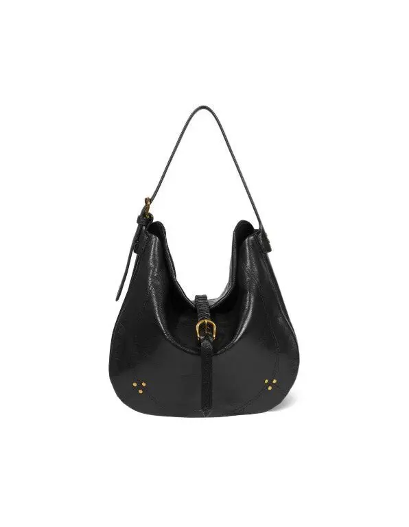 Jérôme Dreyfuss Luis Shoulder Bag - Noir Grainé