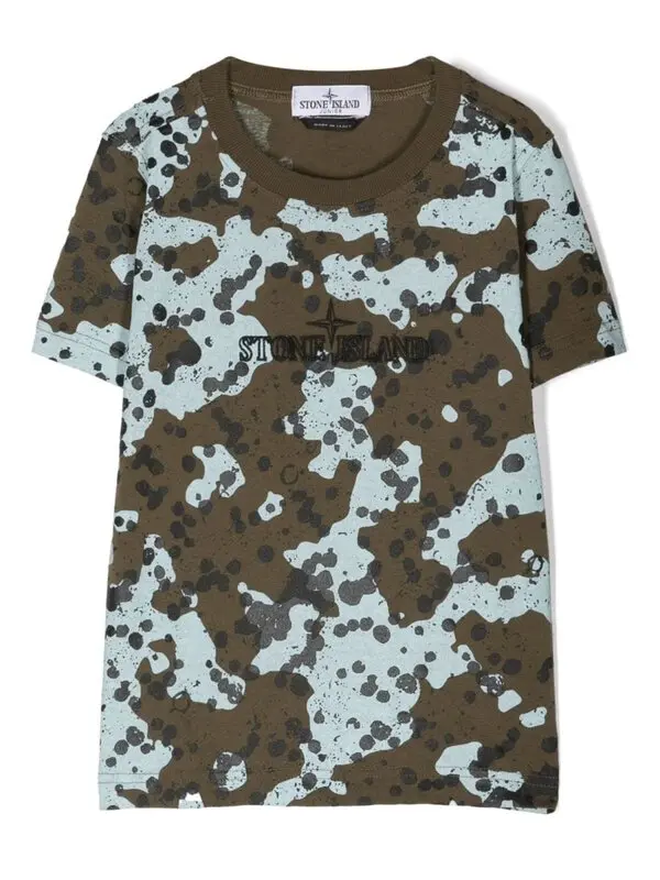 Stone Island Camo T-shirt - Multicolour