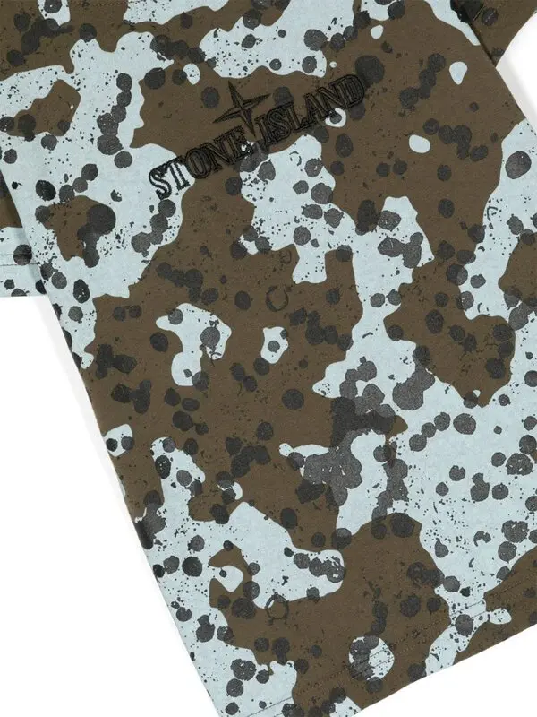 Stone Island Camo T-shirt - Multicolour