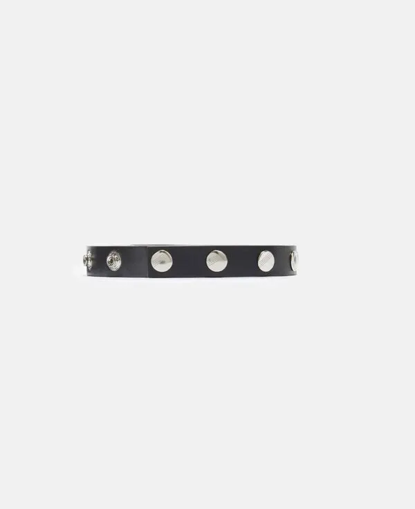 Attico Leather Waist Belt - Black