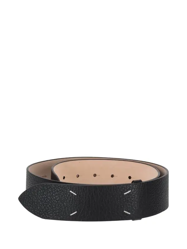 MAISON MARGIELA Leather Belt - Black