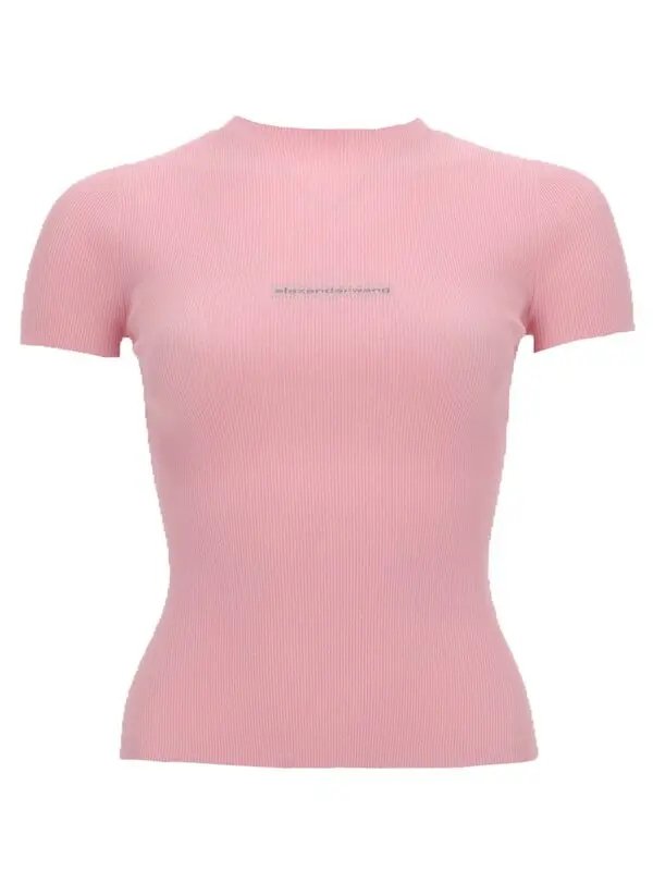 Alexander Wang Logo Top - Pink