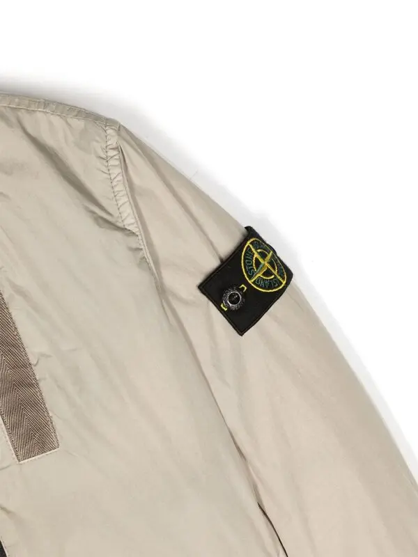 Stone Island Jacket With Logo - Grey