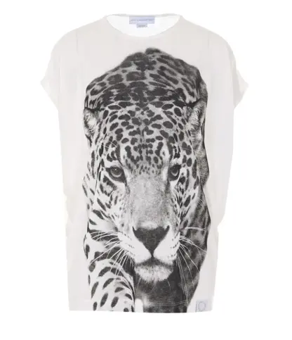 Stella McCartney Printed T-shirt - Cream
