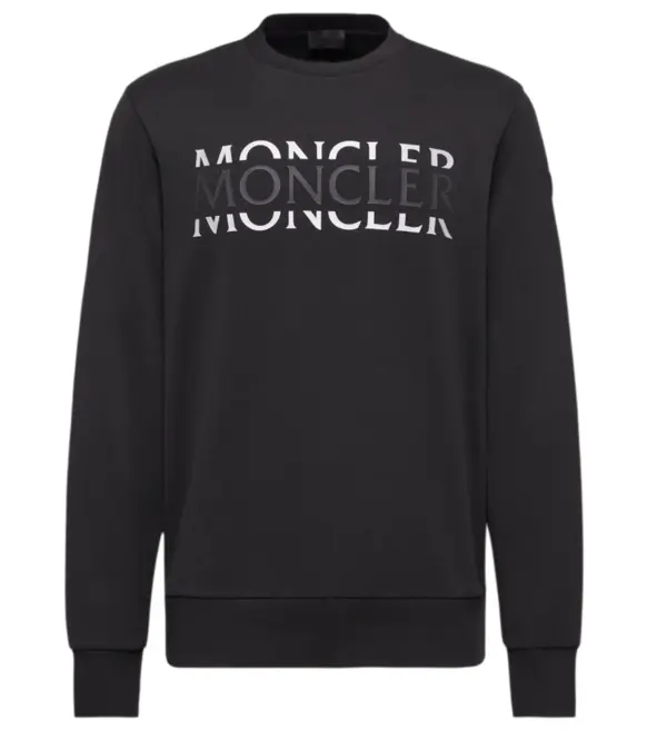Moncler Crewneck Sweatshirt - Black