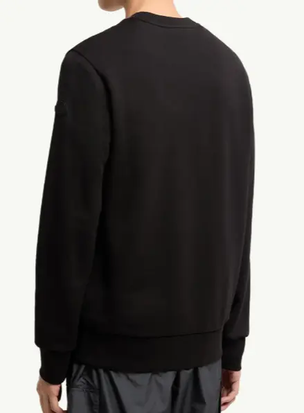 Moncler Crewneck Sweatshirt - Black