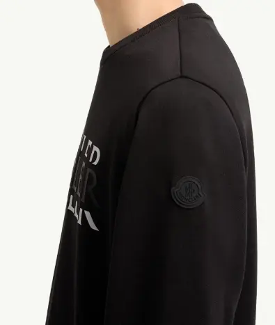 Moncler Crewneck Sweatshirt - Black