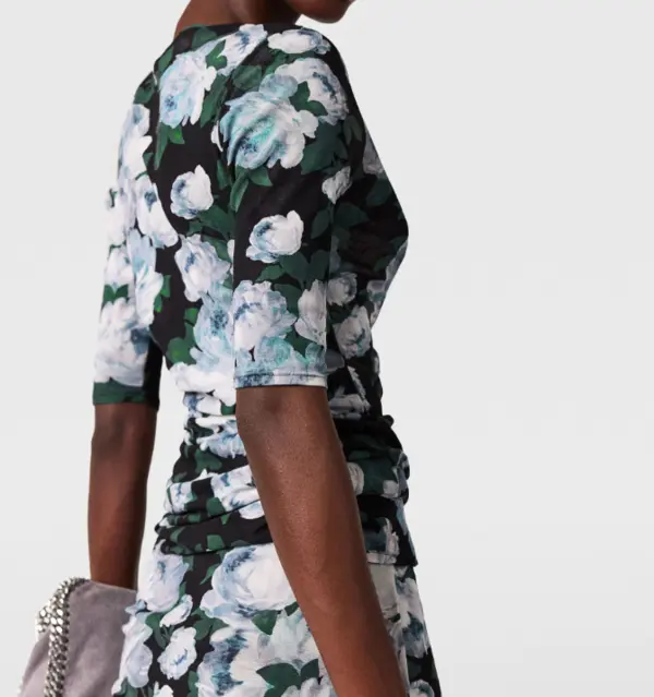Stella McCartney Bunch Of Roses Mesh Top - Multicolor