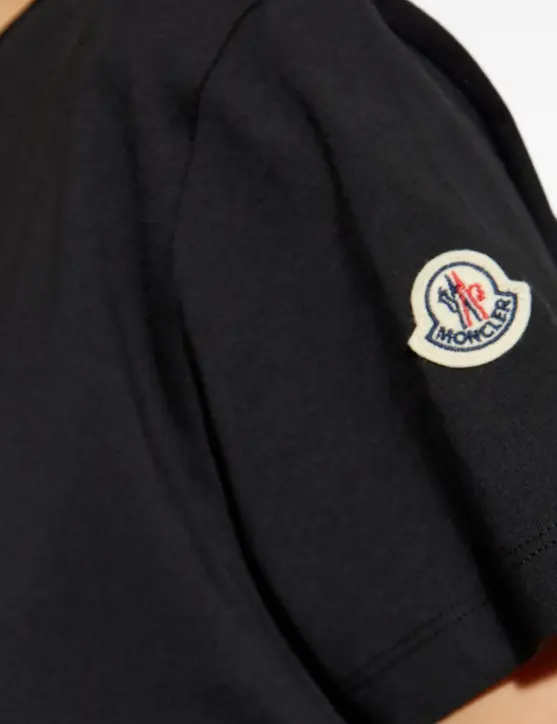 Moncler Short Sleeve T-shirt - Black
