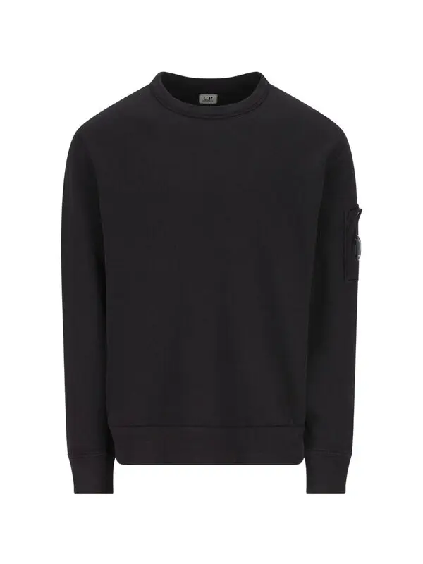 C.P. COMPANY Cotton Sweatshirt - Black