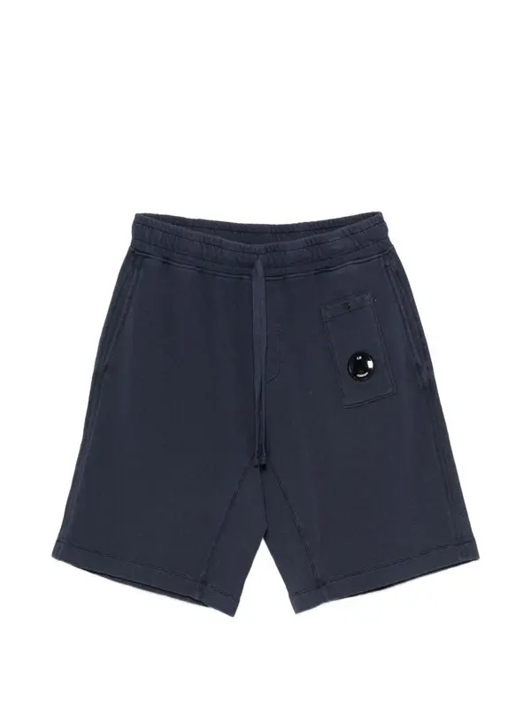 C.P. COMPANY Cotton Jogging Bermuda - Blue