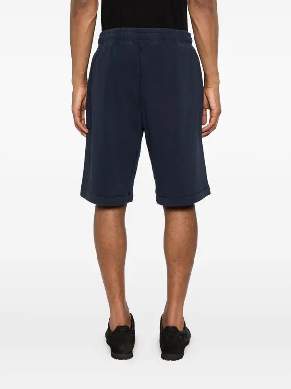 C.P. COMPANY Cotton Jogging Bermuda - Blue