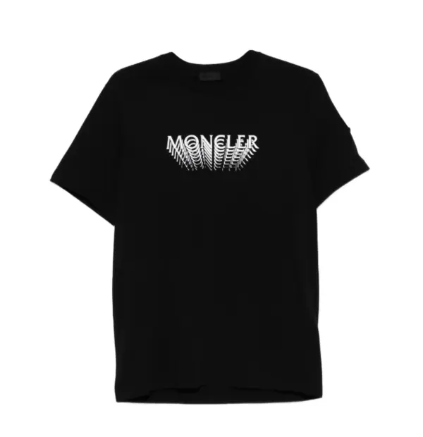 Moncler Ss T Shirt - Black
