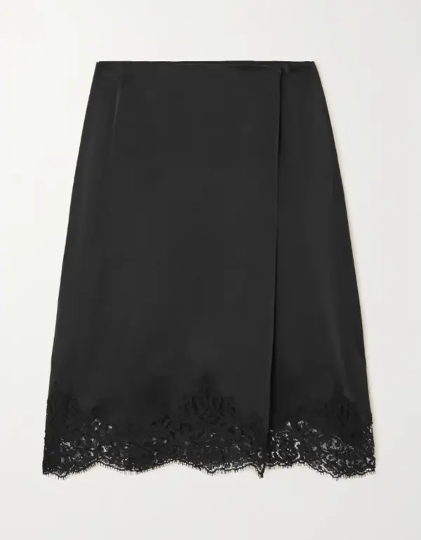 Stella McCartney Lace Skirt - Black