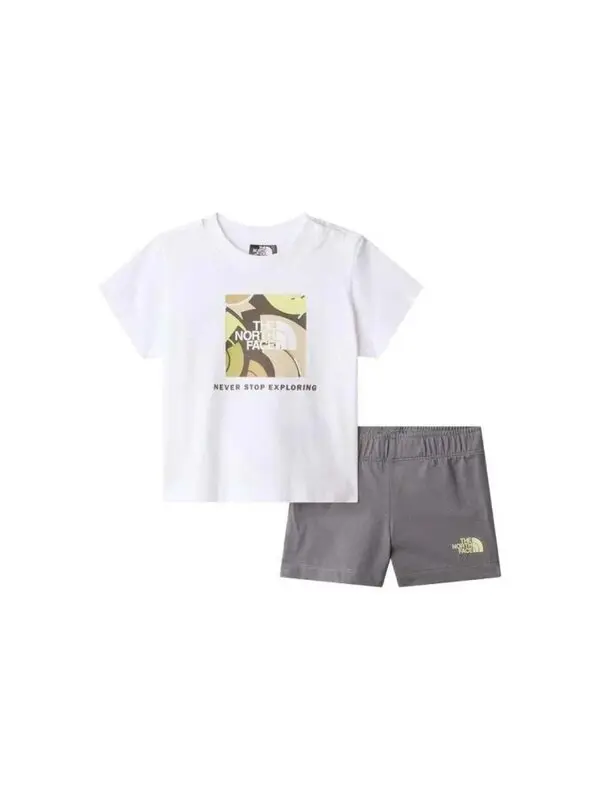 The North Face Cotton T-shirt And Bermuda Shorts Set