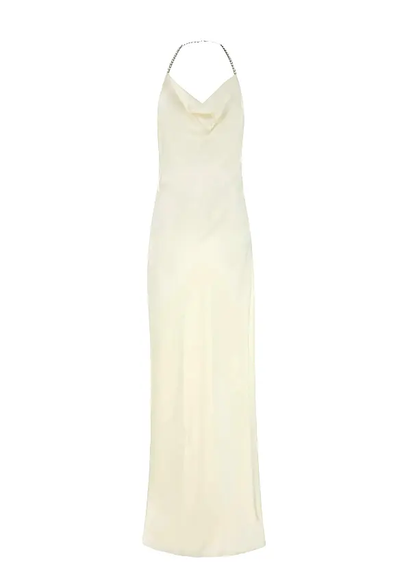 Stella McCartney Forever Stella Emb Dress - Cream