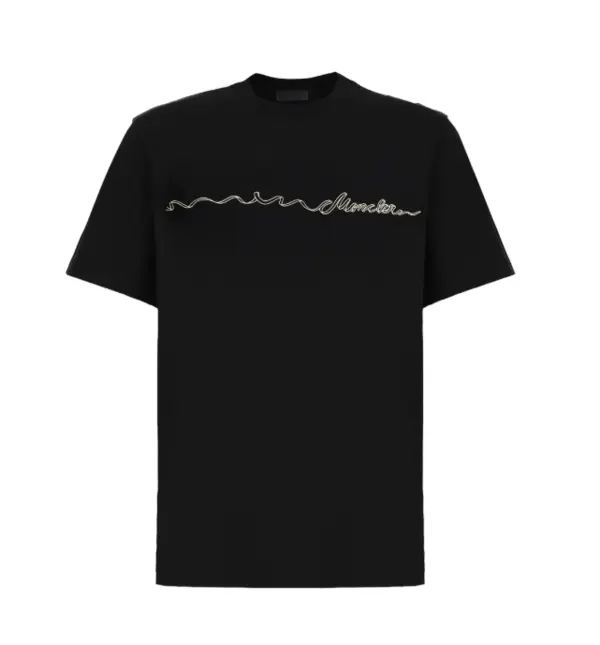 Moncler Short Sleeve T-shirt - Black