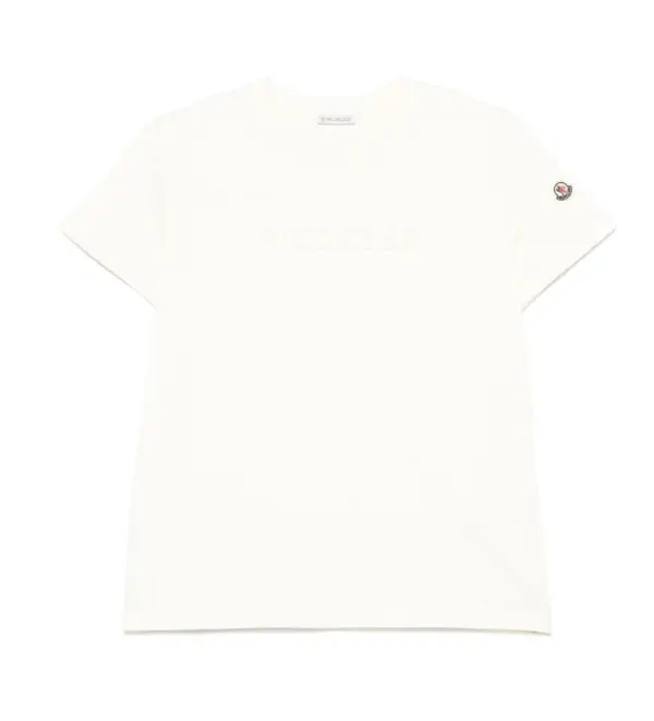 Moncler Short Sleeve T-shirt - White