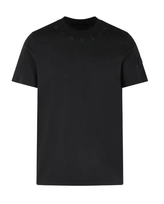 Moncler Ss T Shirt - Black
