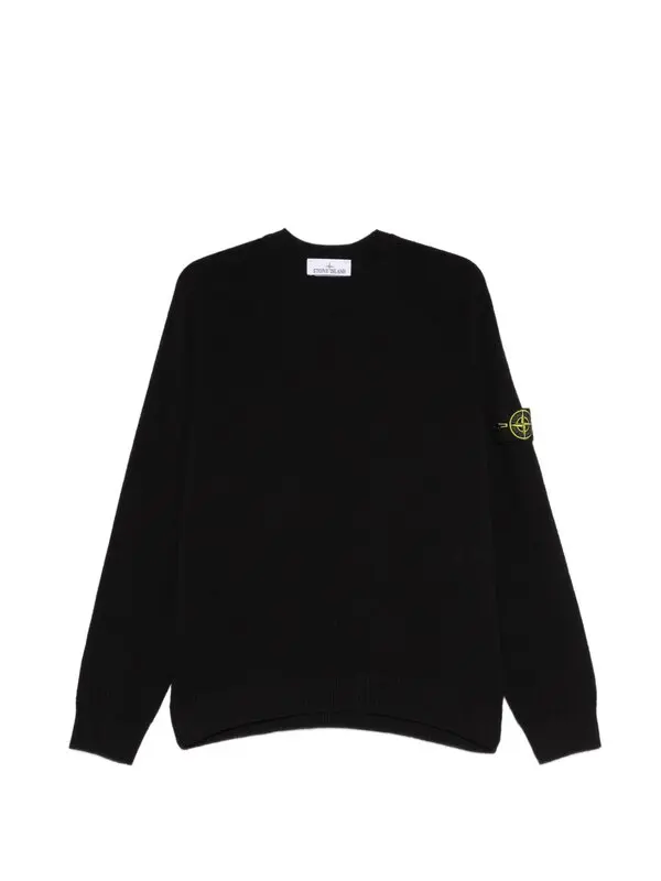 Stone Island Cotton Crewneck Sweater - Blue