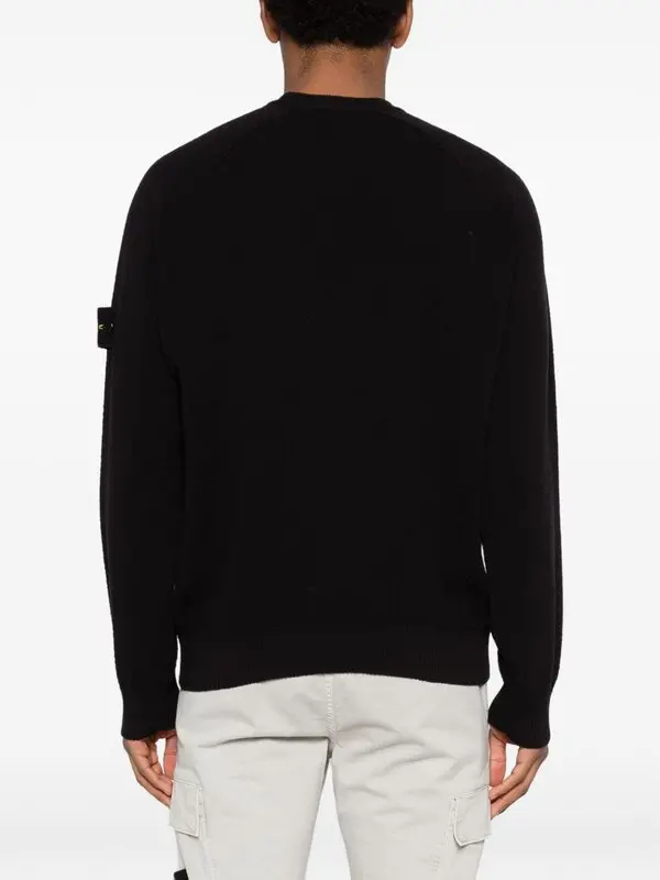Stone Island Cotton Crewneck Sweater - Blue