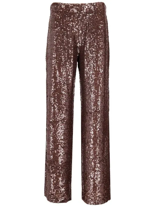 PAROSH Pantalone - Marrone