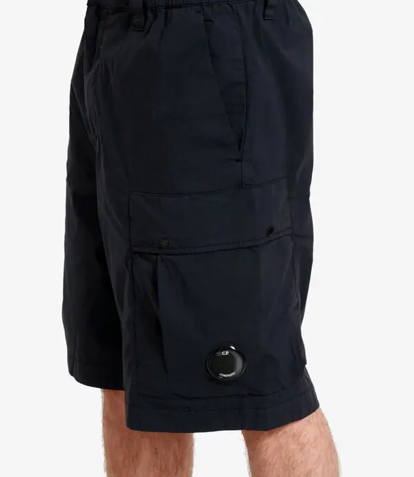 C.P. COMPANY Cotton Shorts - Blue