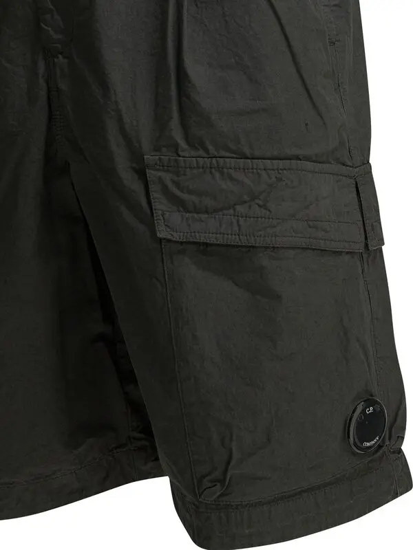 C.P. COMPANY Micro-reps Cargo Shorts - Grey