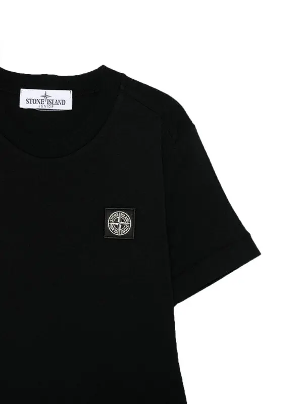 Stone Island T-shirt With Logo - Black