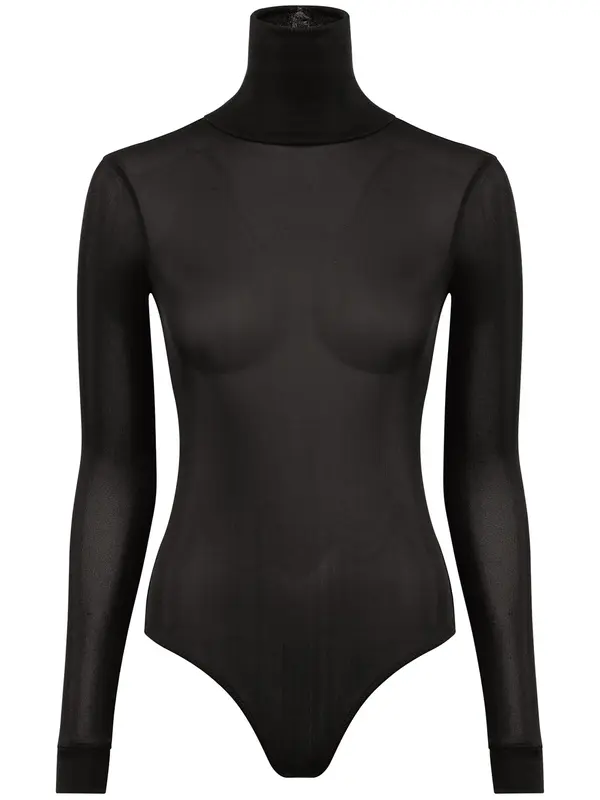 MAISON MARGIELA Roll Neck Fitted Top