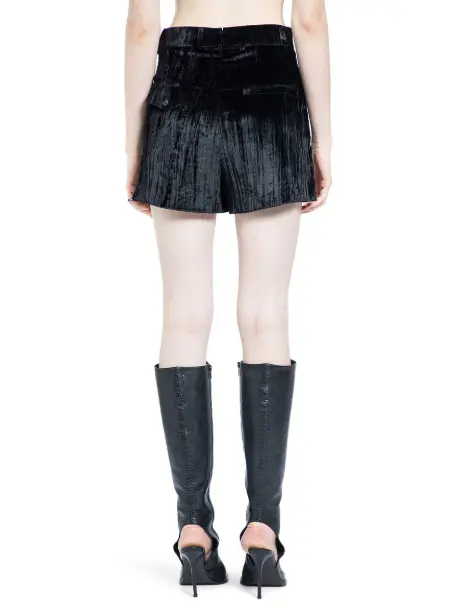 ANN DEMEULEMEESTER Stine High-waist Tailored Shorts