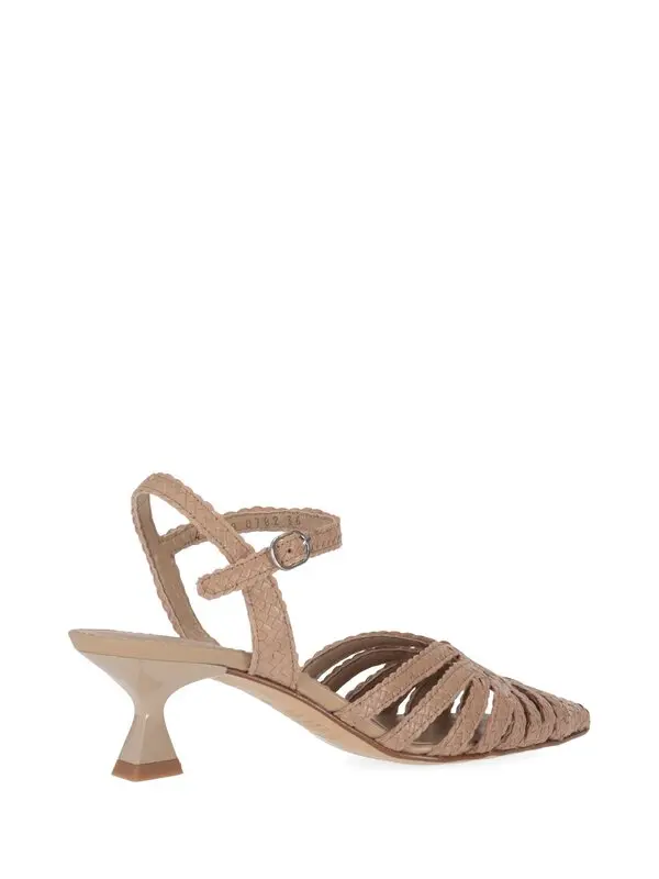LA ROSE Woven Sandals
