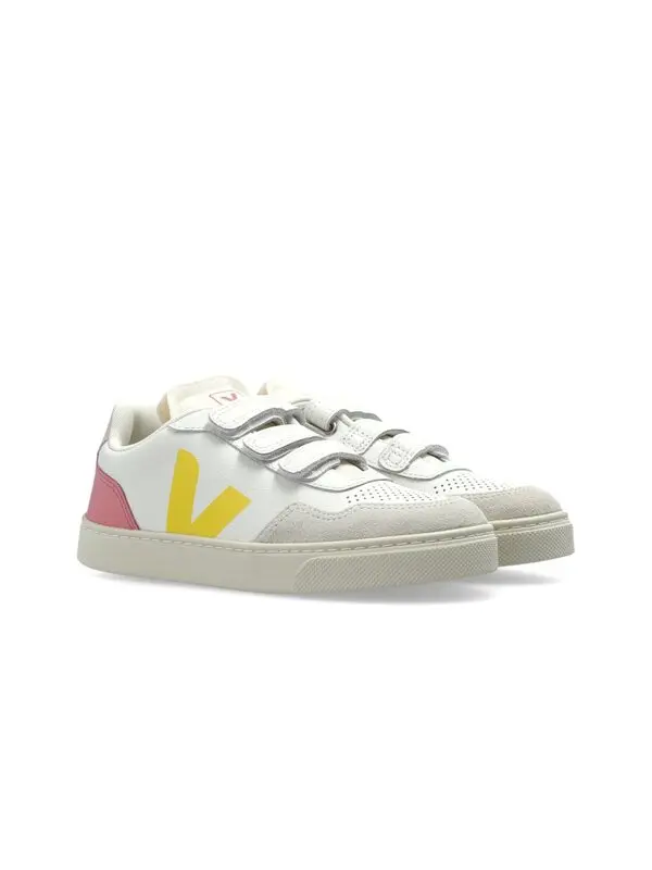 VEJA V-90 Logo Sneakers - White