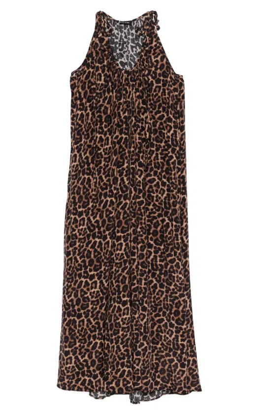 ANINE BING Flora Dress - Leopard