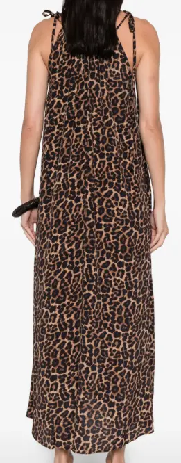 ANINE BING Flora Dress - Leopard