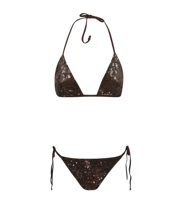 PAROSH Bikini - Marrone