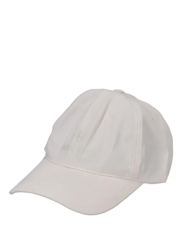 ANINE BING Jeremy Baseball Cap - Ivory