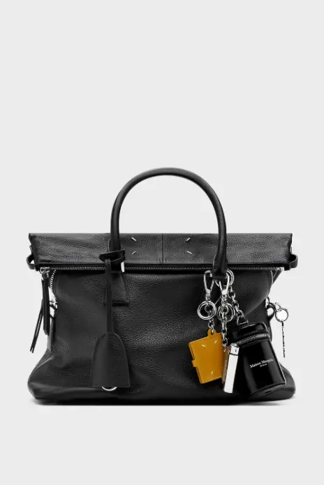 MAISON MARGIELA Small Leather Good - Black