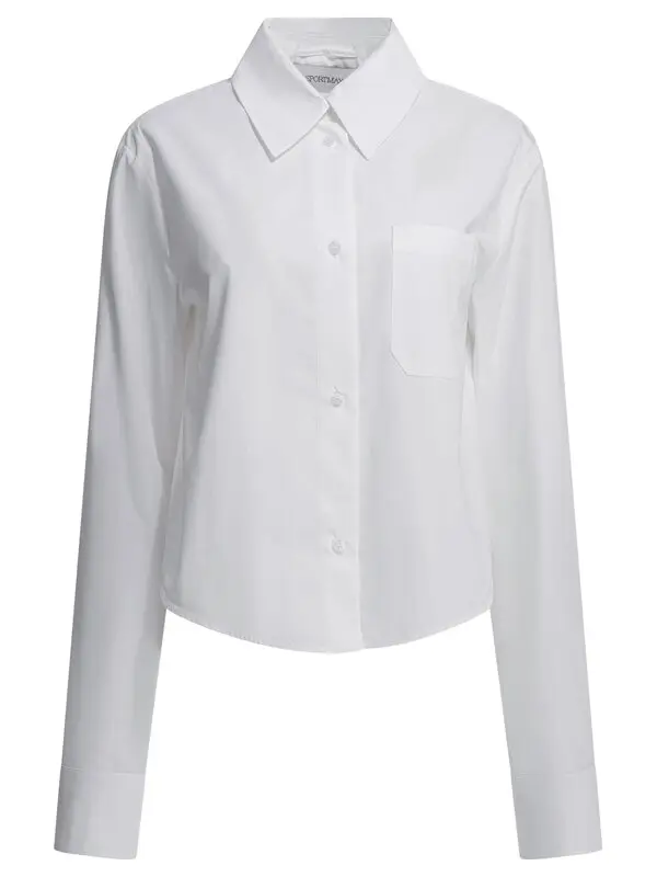 Max Mara Cotton Pleated Back Shirt
