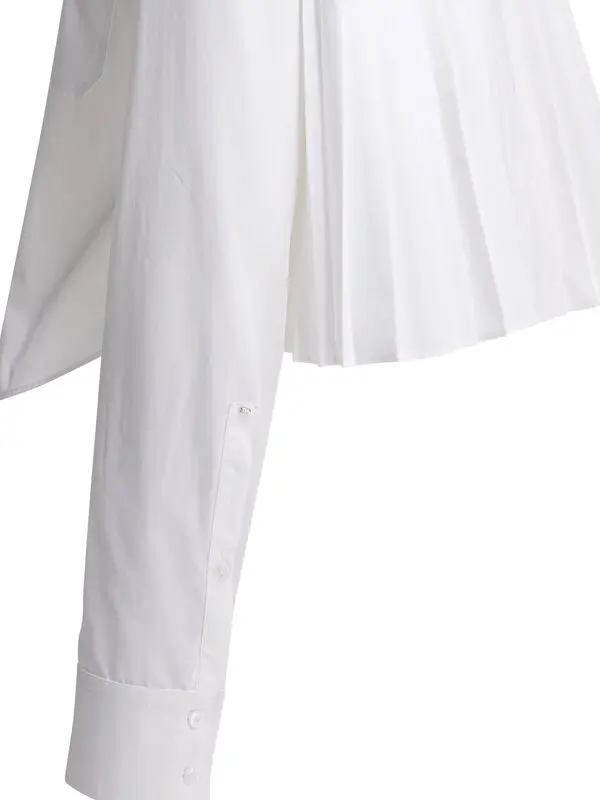 Max Mara Cotton Pleated Back Shirt